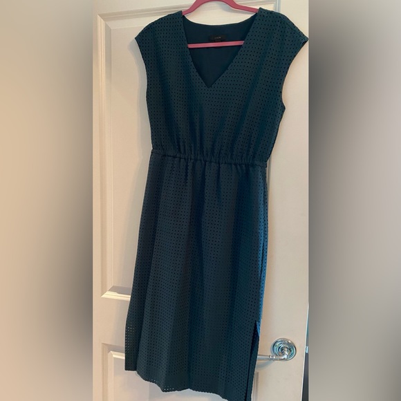 J. Crew | Dresses | J Crew Mid Length Dress With Side Slits | Poshmark